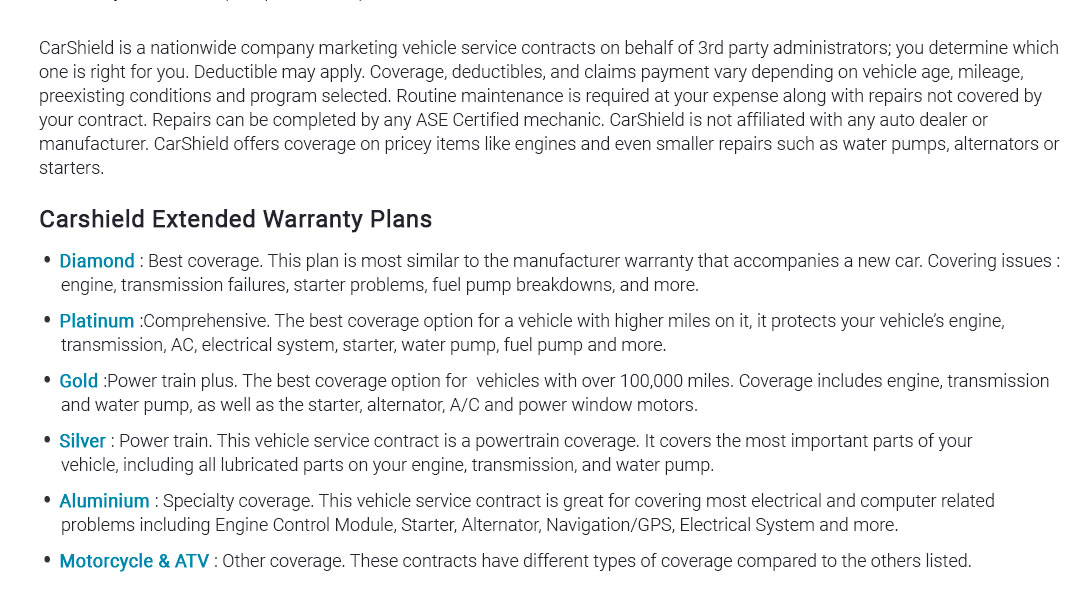 Quality Protect Warranty - 2026, Jan 🚙